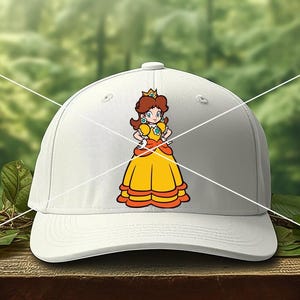 Princess_daisy_super_mario_land Svg Dxf Eps Pdf Png, Cricut, Cutting ...