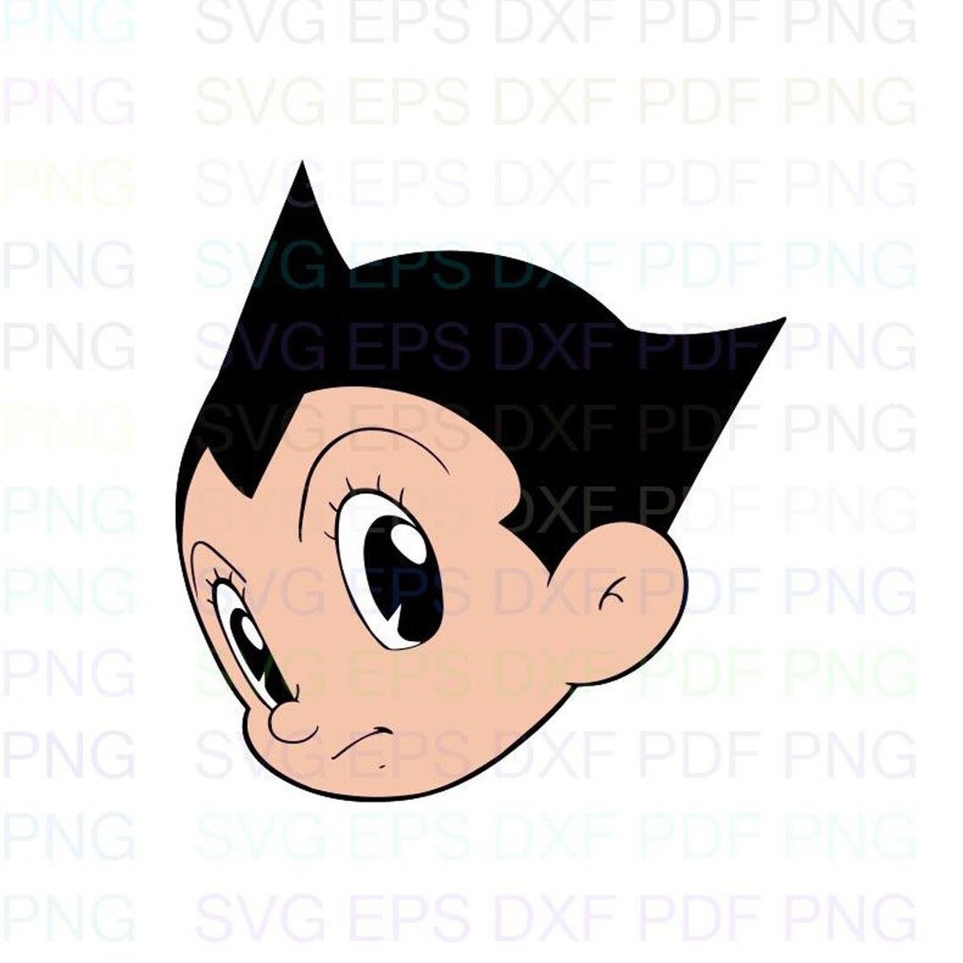 Astro_boy_0002 Svg Dxf Eps Pdf Png, Cricut, Cutting File, Vector ...