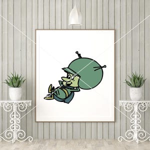 The_great_gazoo_the_flintstones Svg Dxf Eps Pdf Png, Cricut, Cutting ...