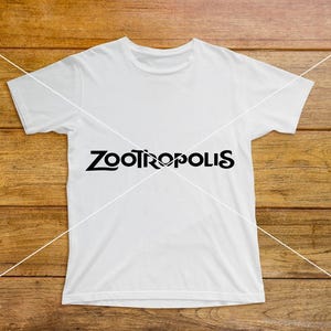 Logo_zootopia Svg Outline Dxf Eps Pdf Png, Cricut, Cutting File, Vector ...