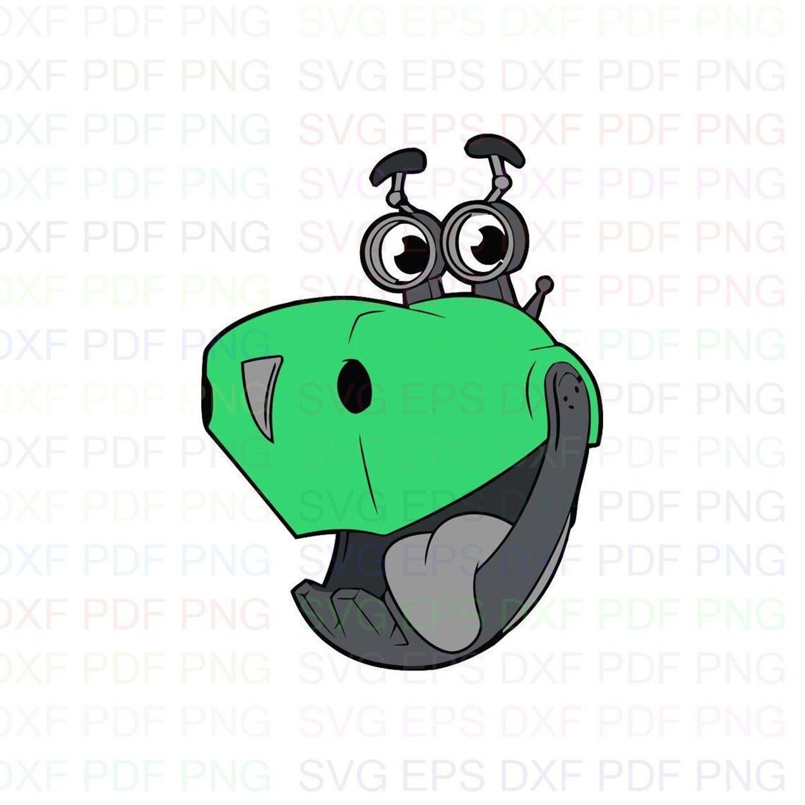 Botasaur_rusty_rivets Svg Dxf Eps Pdf Png, Cricut, Cutting File, Vector ...