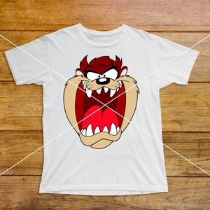 Taz_face_2 Svg Dxf Eps Pdf Png, Cricut, Cutting File, Vector, Clipart ...
