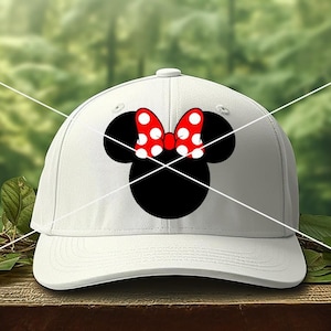 Minnie_bow_red_mickey_mouse Svg Dxf Eps Pdf Png, Cricut, Cutting File ...