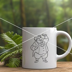Maurice_belles_father_beauty_and_the_beast Svg Outline Dxf Eps Pdf Png ...