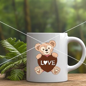 Duffy_the_bear_love_duffy_and_friends Svg Dxf Eps Pdf Png, Cricut ...