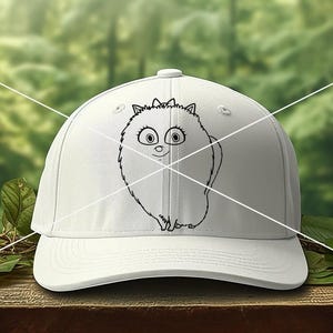 Gidget_the_secret_life_of_pets Svg Outline Dxf Eps Pdf Png, Cricut ...