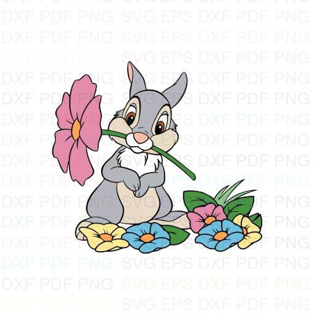 Thumper6_svg Svg Dxf Eps Pdf Png, Cricut, Cutting File, Vector, Clipart ...