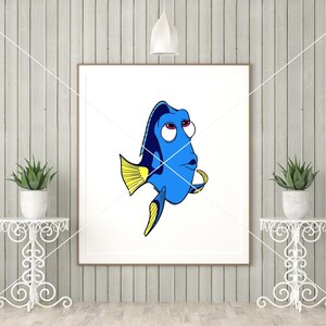 Finding_dory Svg Dxf Eps Pdf Png, Cricut, Cutting File, Vector, Clipart ...
