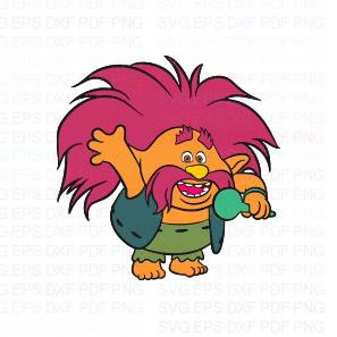 King_peppy_trolls Svg Dxf Eps Pdf Png, Cricut, Cutting File, Vector ...