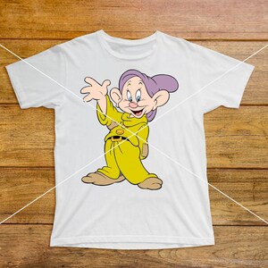Dopey_snow_white_and_the_seven_dwarfs Svg Dxf Eps Pdf Png, Cricut ...