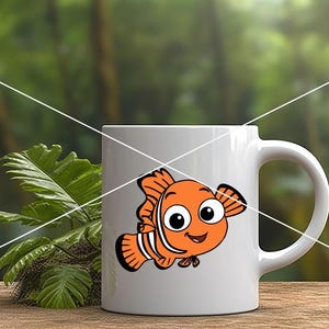 Finding_nemo Svg Dxf Eps Pdf Png, Cricut, Cutting File, Vector, Clipart ...