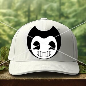 Bendy_face_bendy_and_the_ink_machine Svg Dxf Eps Pdf Png, Cricut ...