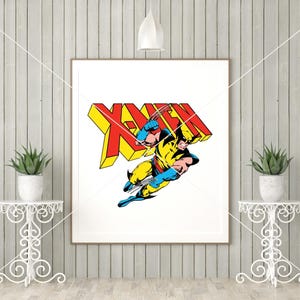 Wolverine_xmen Svg Dxf Eps Pdf Png, Cricut, Cutting File, Vector ...