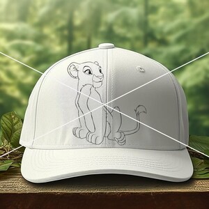 Nala_The_Lion_King_4 svg Umriss Dxf Eps Pdf Png, Cricut, Plotterdatei, Vektor, Clipart - Instant ...