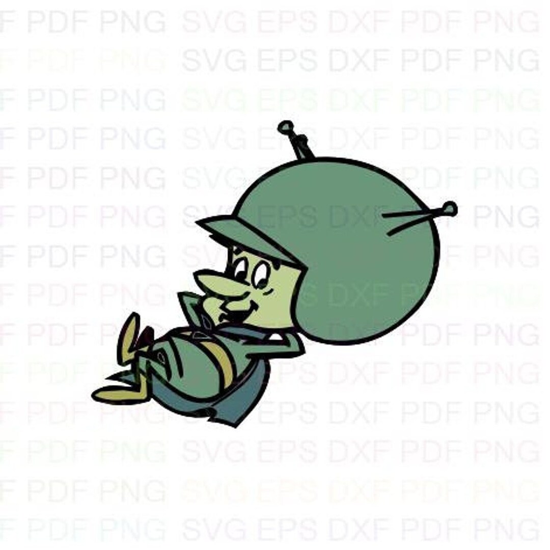 The_great_gazoo_the_flintstones Svg Dxf Eps Pdf Png, Cricut, Cutting ...