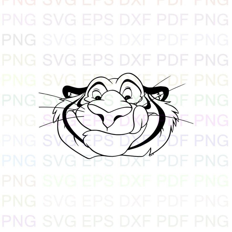 Rajah_face_aladdin Svg Outline Dxf Eps Pdf Png, Cricut, Cutting File ...
