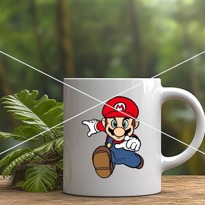 Super_mario_running Svg Dxf Eps Pdf Png, Cricut, Cutting File, Vector ...