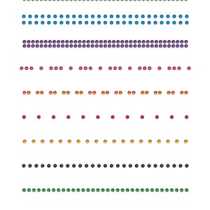 Magnetic Rhinestone Template Set - LINES - Etsy