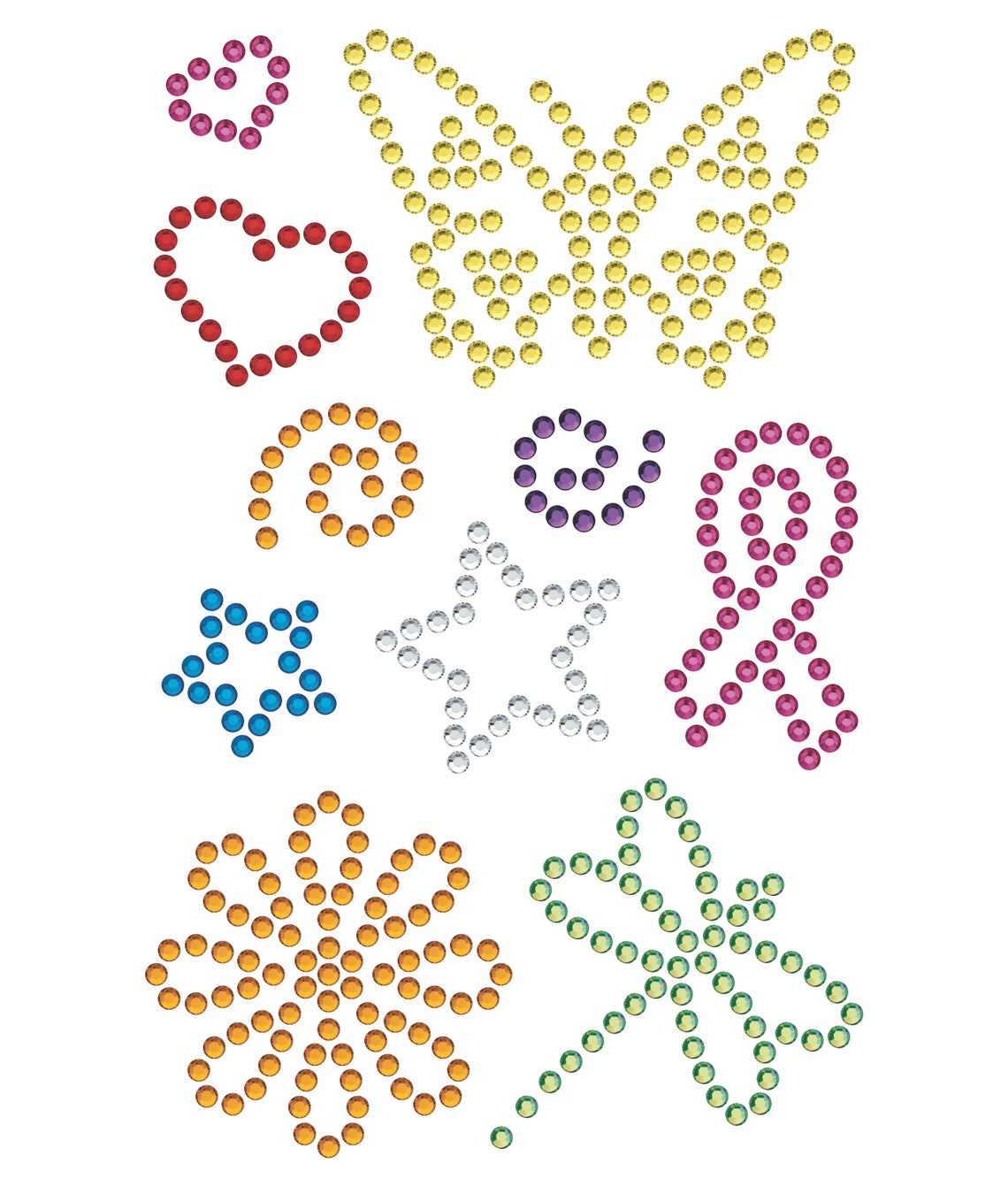 Magnetic Rhinestone Template Set - VARIETY - Etsy