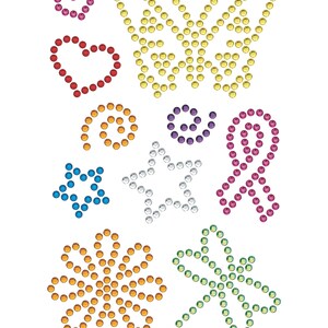 Magnetic Rhinestone Template Set - VARIETY - Etsy