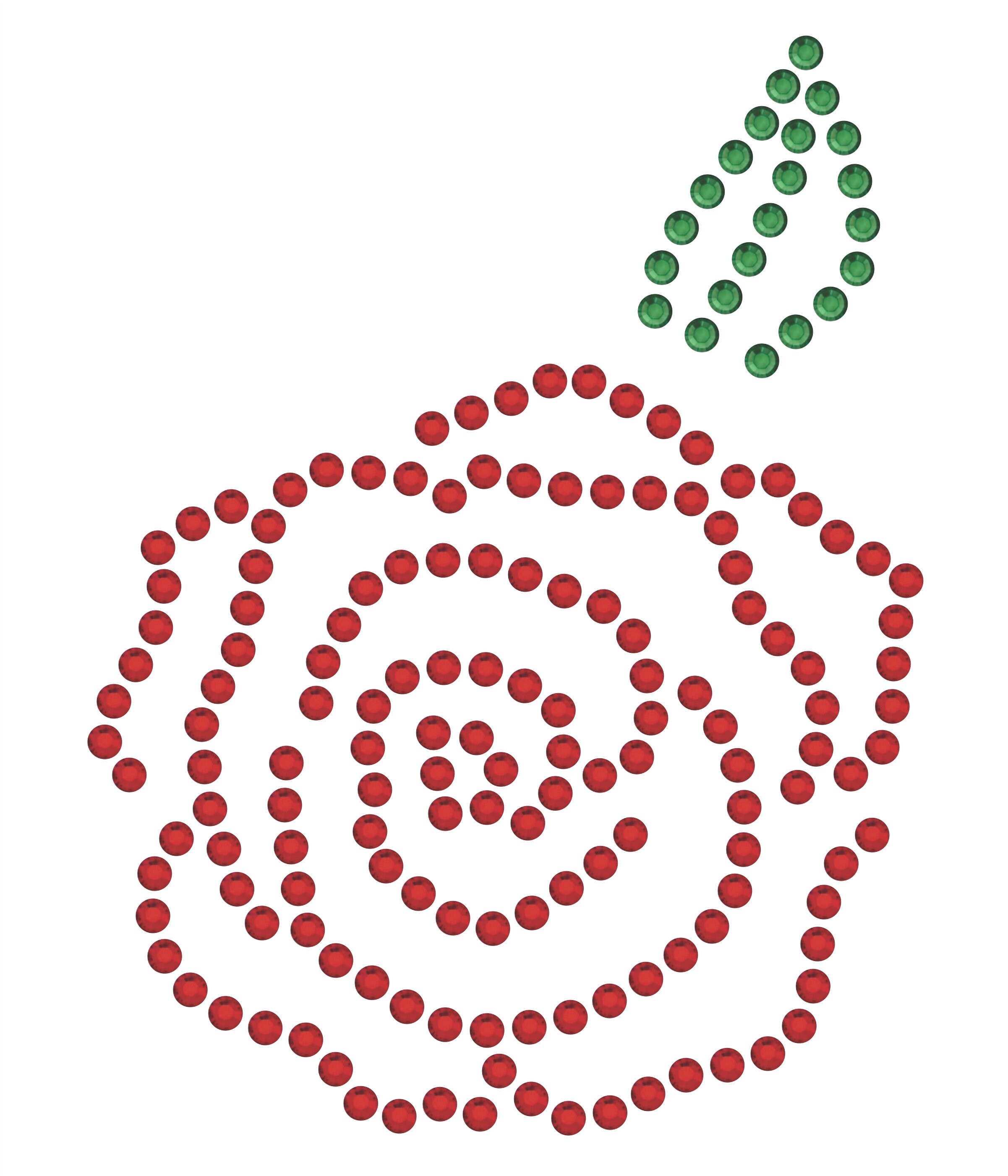 Magnetic Rhinestone Template(s) - ROSE 001 - Etsy