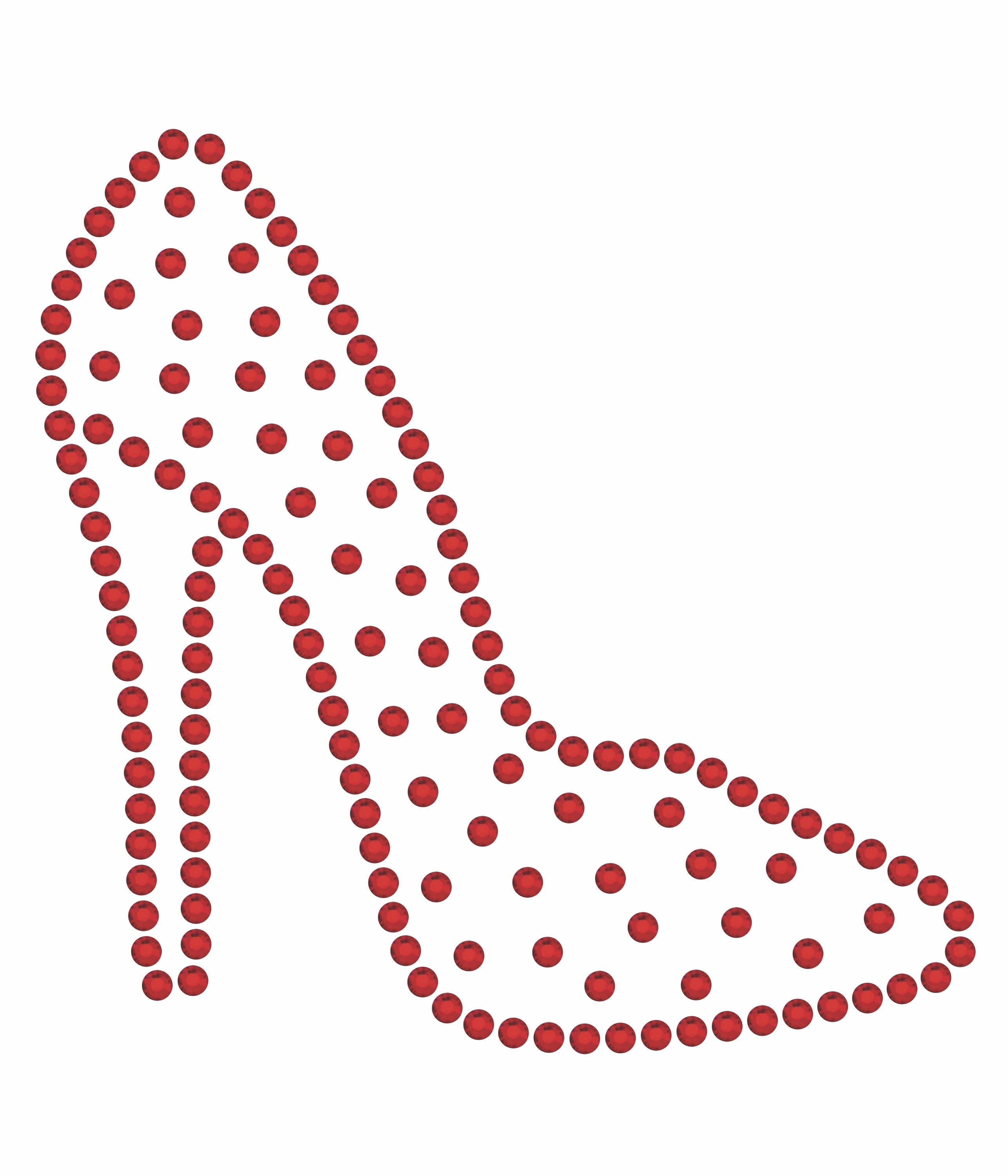 Magnetic Rhinestone Template HIGH HEEL DOTTED 5 - Etsy