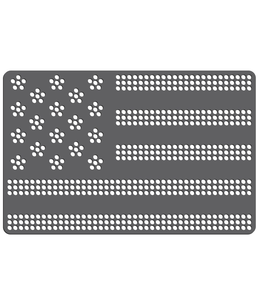 Magnetic Rhinestone Template - AMERICAN FLAG 8" - 1 COLOR - Etsy
