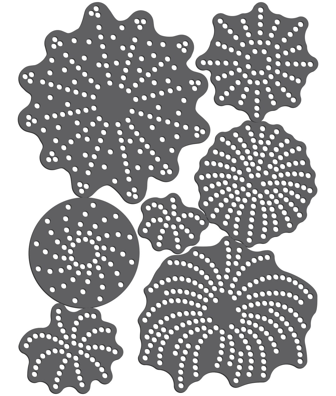 Magnetic Rhinestone Template Set FIREWORKS 1 to 5 - Etsy