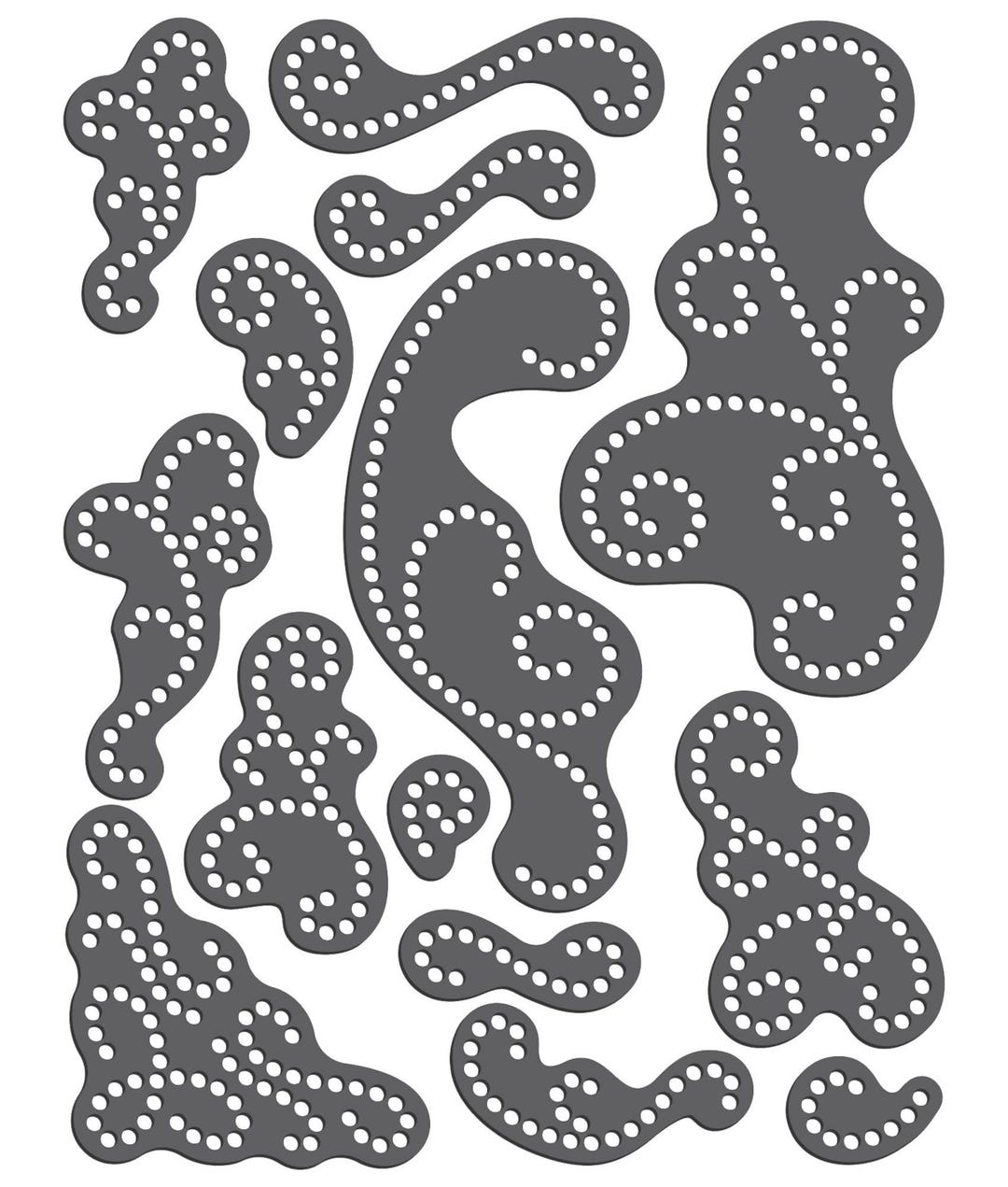 Magnetic Rhinestone Template -FLOURISHES Variety - Etsy