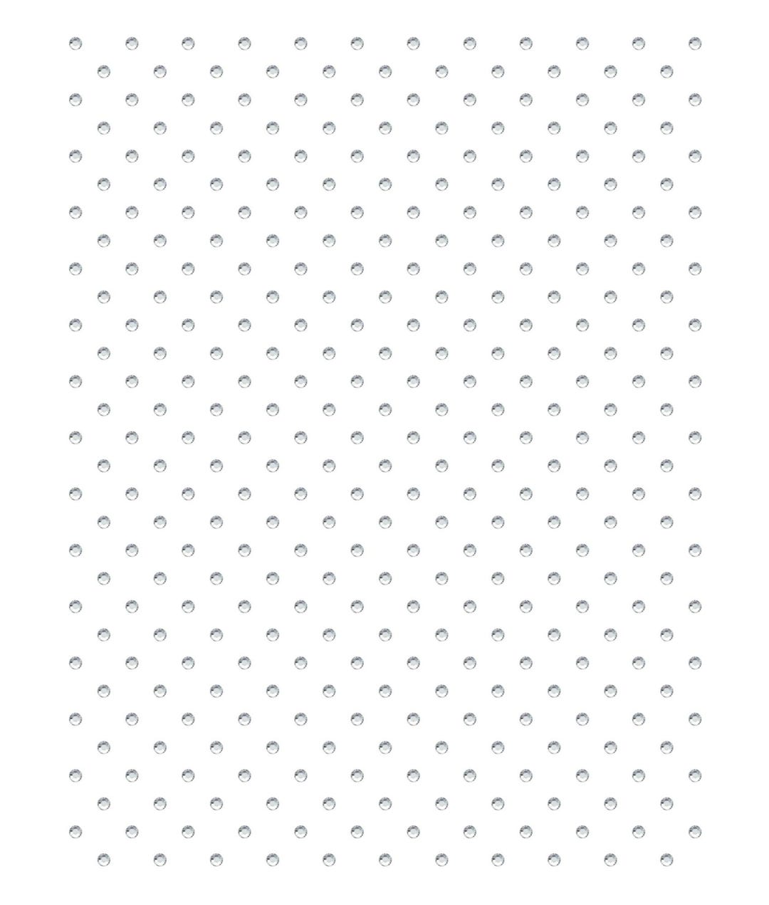 Rhinestone Iron on Transfer - PATTERN Transfer - DOTS - Etsy