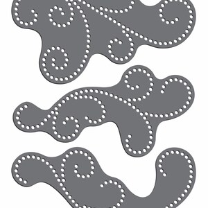 Magnetic Rhinestone Template Set - FLOURISHES 001 - Etsy