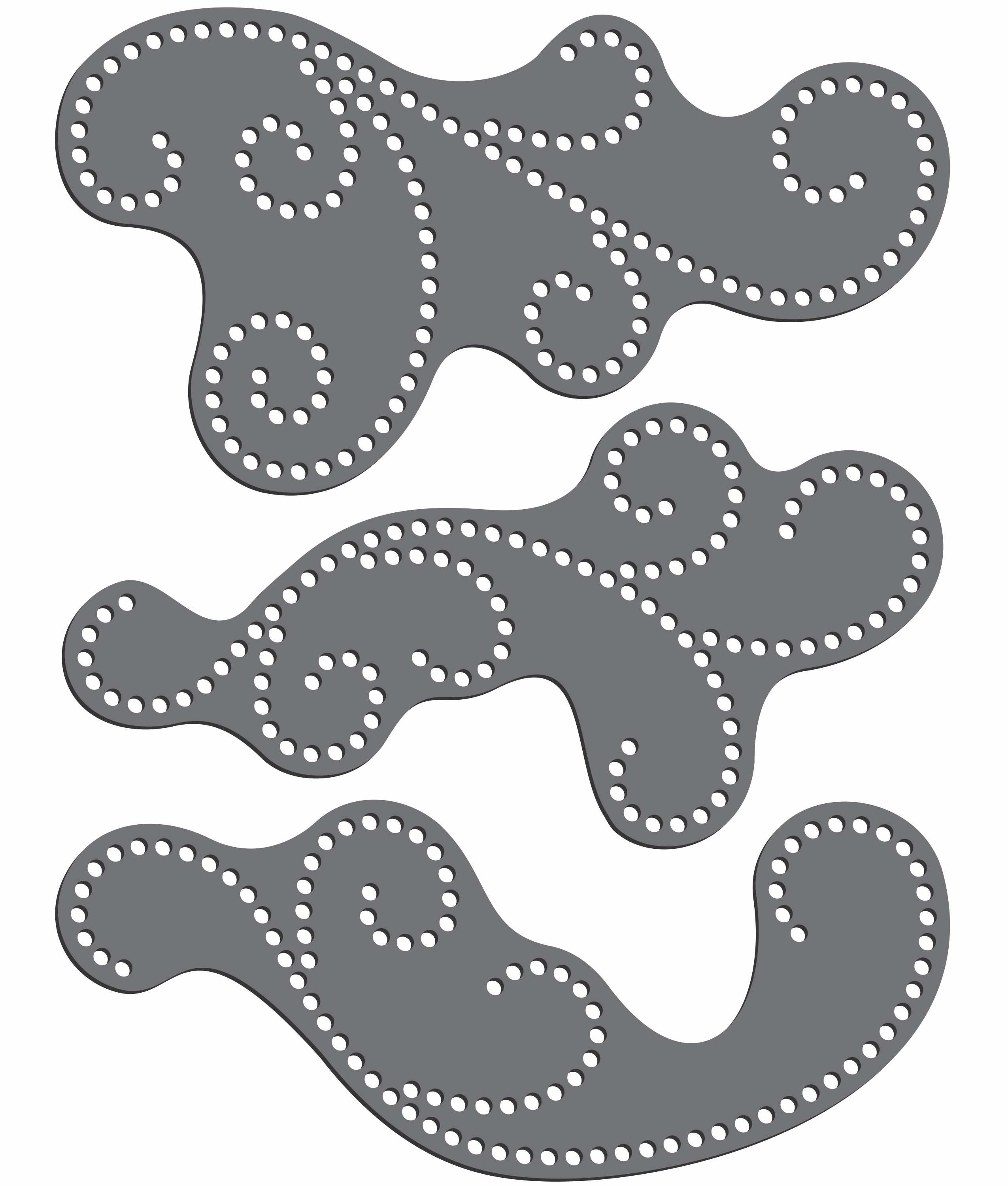 Magnetic Rhinestone Template Set FLOURISHES 001 - Etsy