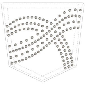 Magnetic Rhinestone Template - POCKET - SWOOPS - Etsy