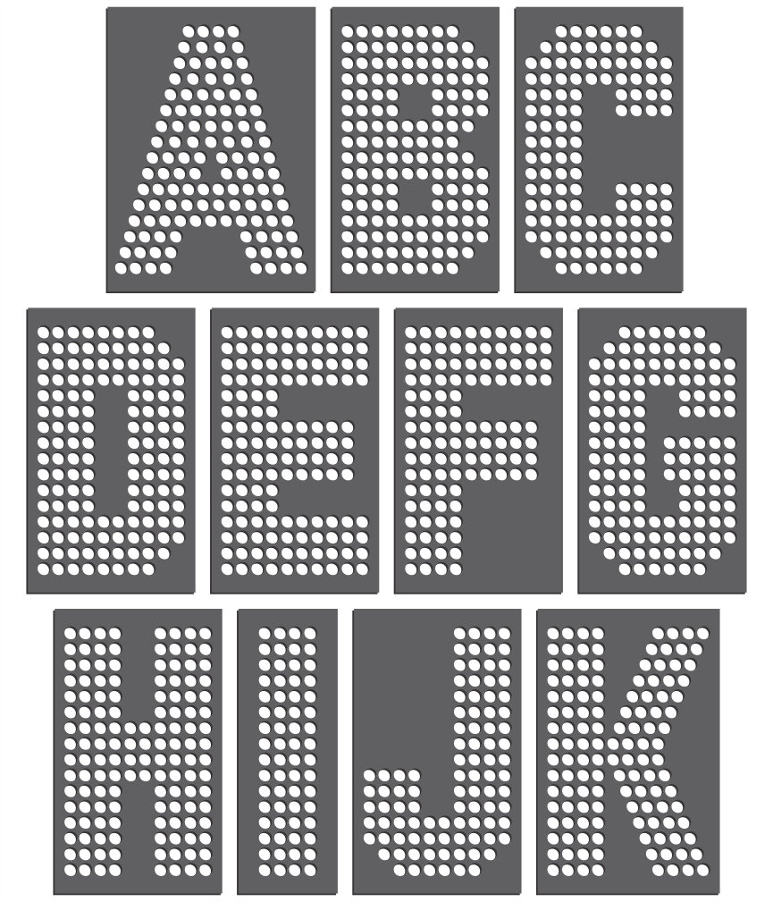 Magnetic Rhinestone Template Letters - BOLT 3" Font - Etsy