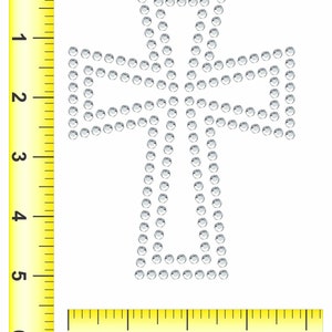 Magnetic Rhinestone Template - CROSS With INLINE 5" - Etsy