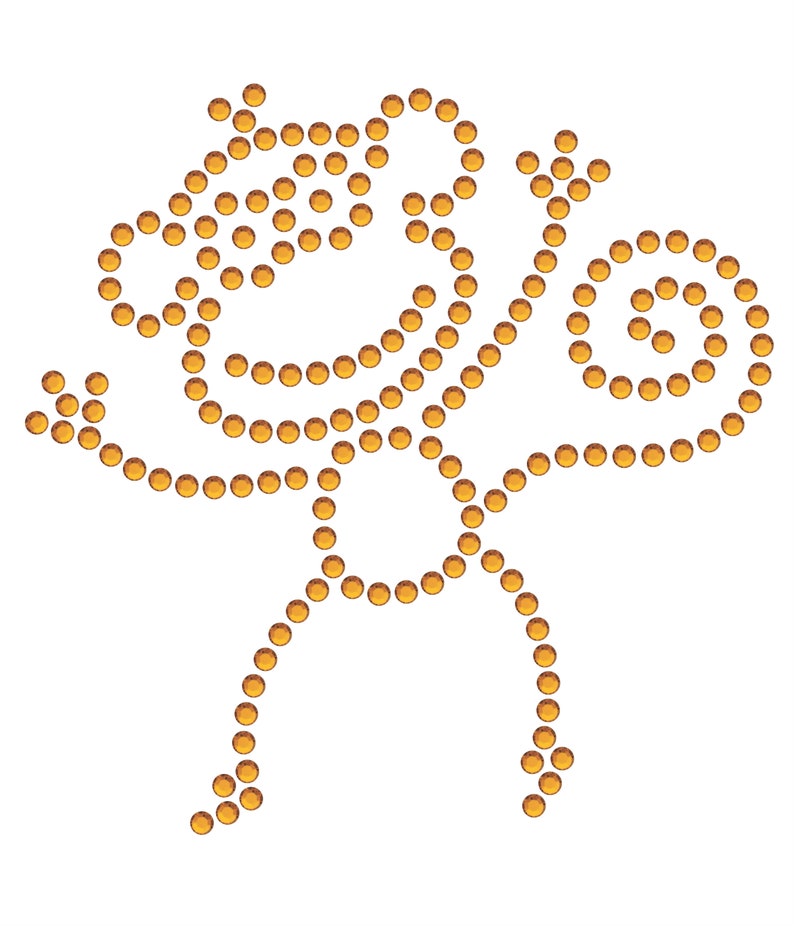 Rhinestone Clipart - MONKEY - Rhinestone Template Cut File Digital ...