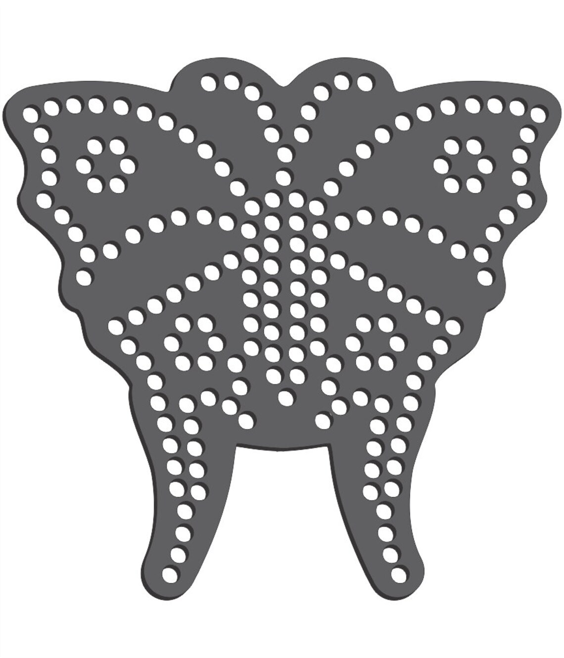 Magnetic Rhinestone Template Butterfly 4.5 | Etsy