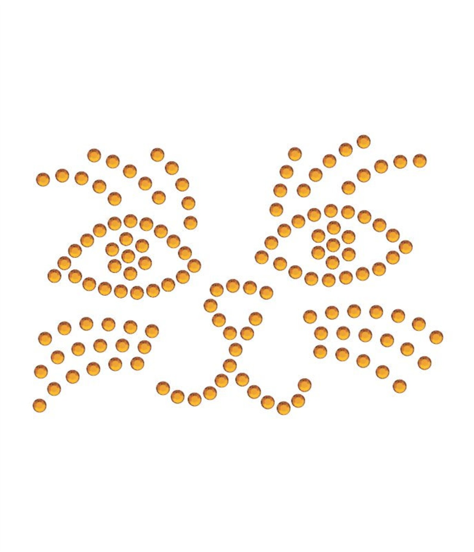 Magnetic Rhinestone Template Cat 001 - Etsy