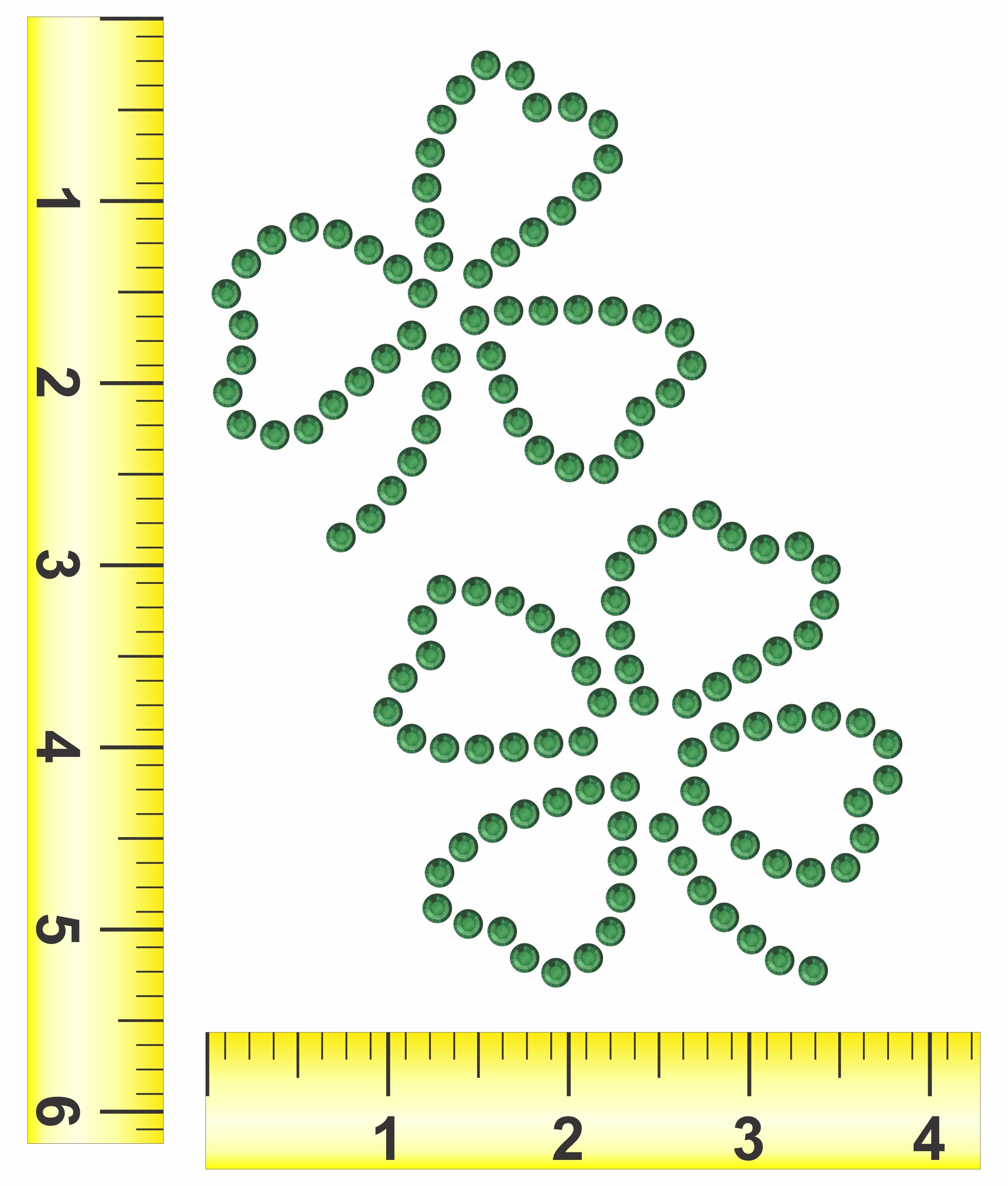 Magnetic Rhinestone Template Set SHAMROCK 001 - Etsy