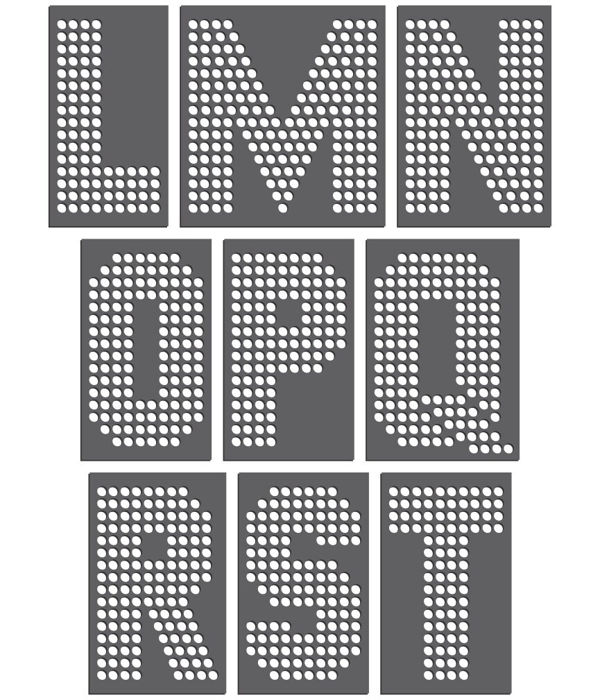 Magnetic Rhinestone Template Letters - BOLT 3" Font - Etsy