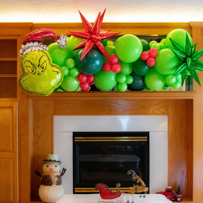 Grinch Backdrop - Etsy