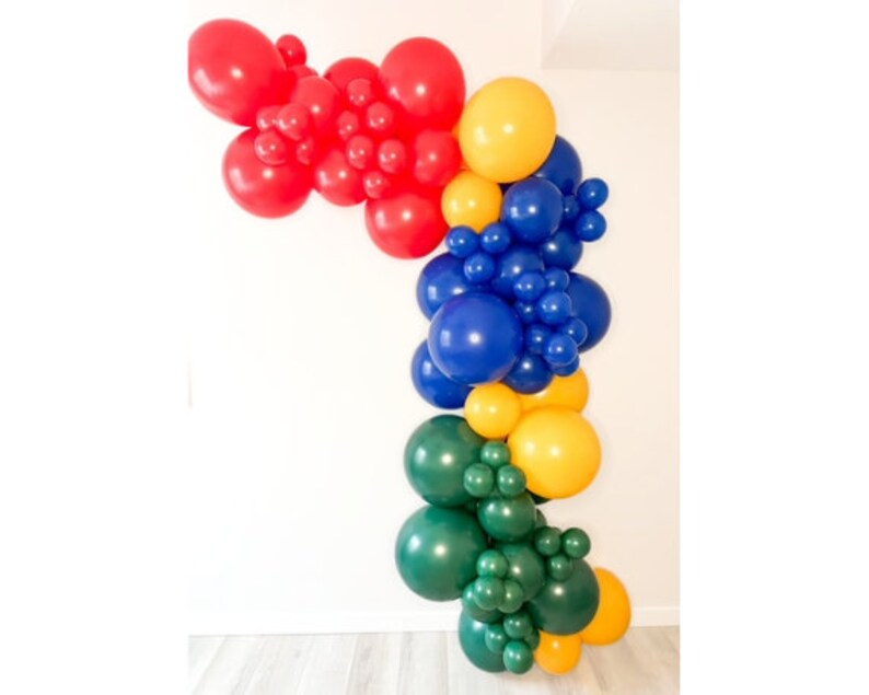 Super Mario Balloon Garland Balloon Arch DIY Balloon Kit Daisy - Etsy