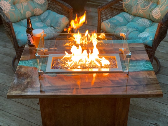 Fire river table store