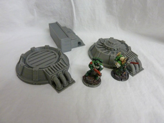 Turbines Vents and Power Cell Bundle for Warhammer 40K Scifi | Etsy UK