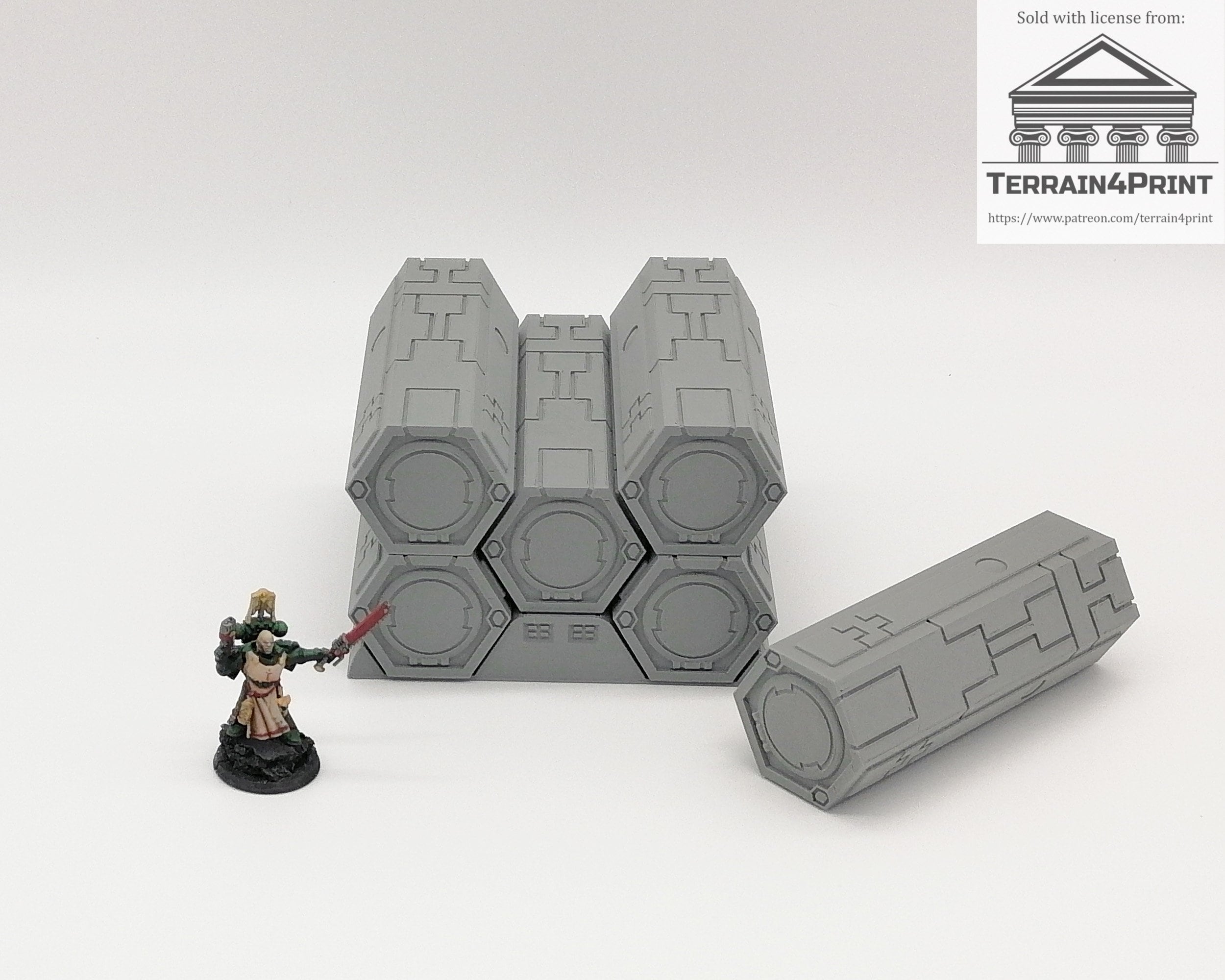 Tau Themed Cargo Containers in Storage Bay Terrain for 28mm - Etsy UK