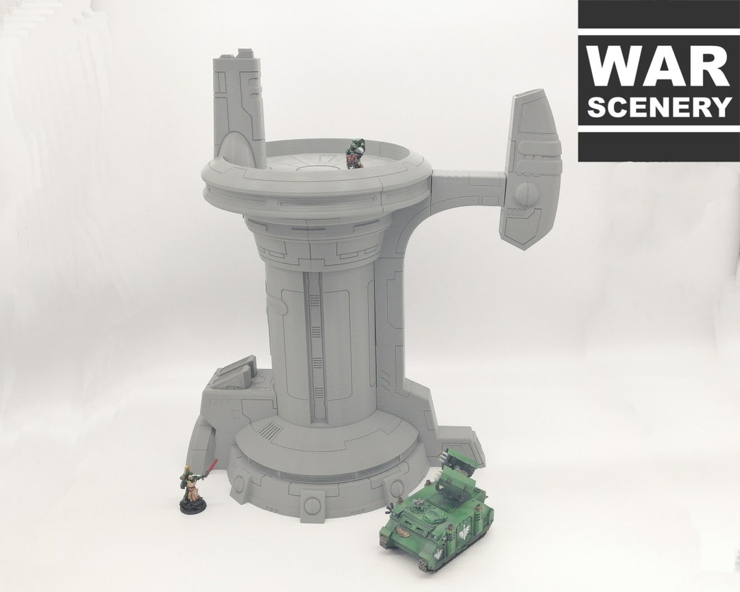 Tau Outpost Tower United Frontier 28mm Terrain Tabletop - Etsy