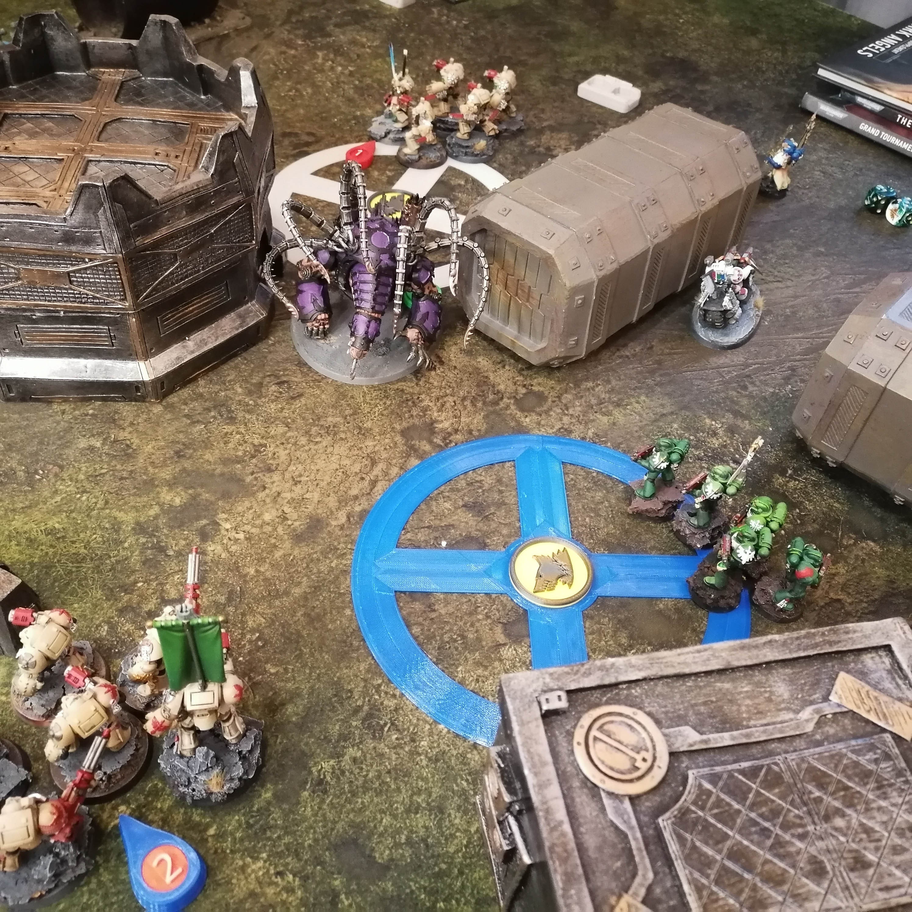 6x Flexible Objective Marker Mats Ultra Thin 40k 9th Edition | Etsy