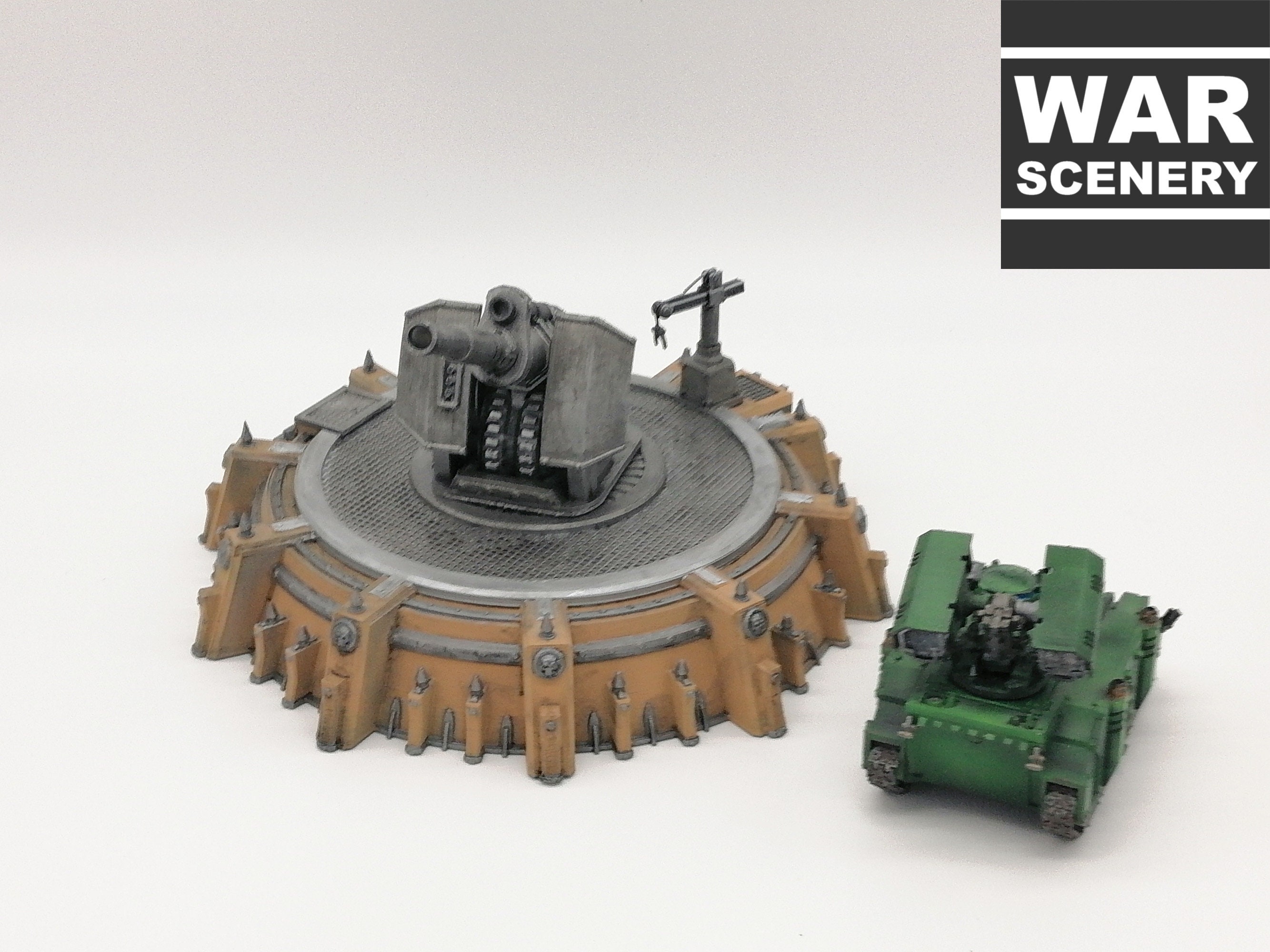 Grimdark Earthshaker Cannon Platform for 28mm Tabletop - Etsy