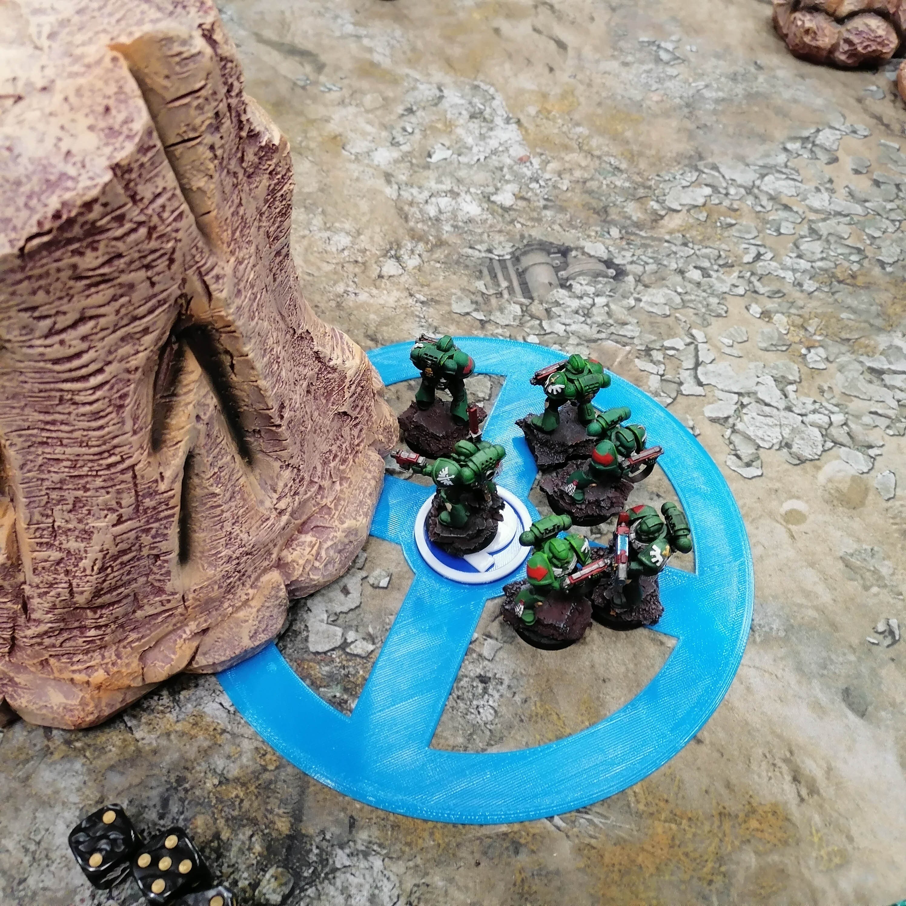 6x Flexible Objective Marker Mats Ultra Thin 40k 9th Edition | Etsy