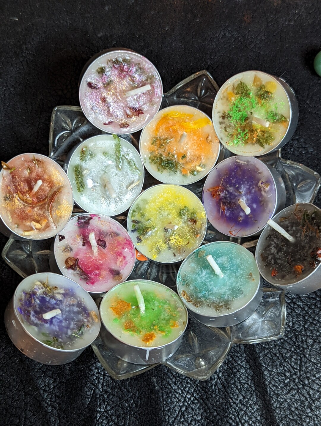 4 Pk Intention Tea Lights - Etsy